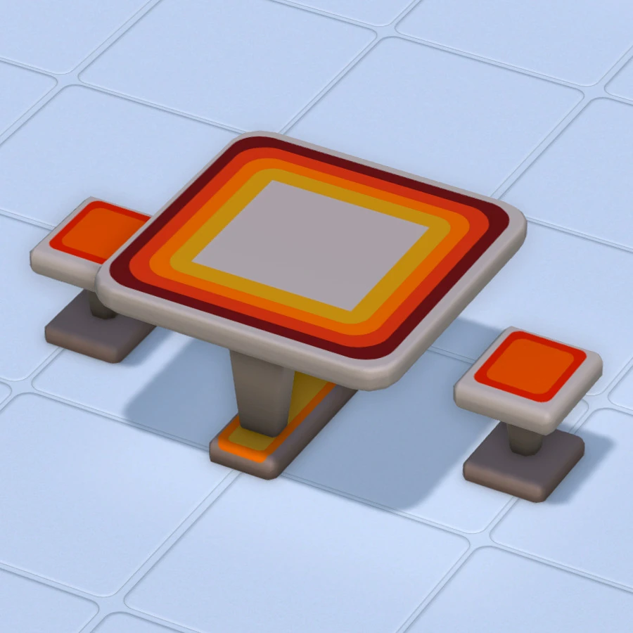 Small Cafeteria Table | Two Point Campus Wiki | Fandom