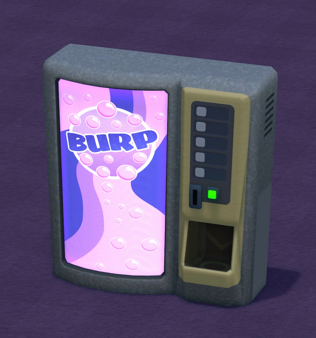 Burp! Machine | Two Point Campus Wiki | Fandom