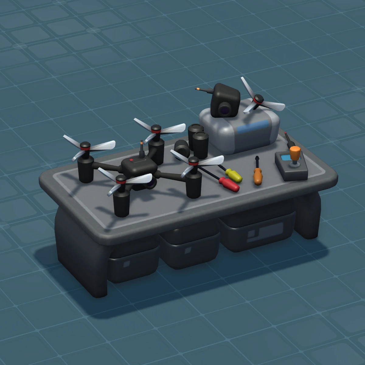 Drone Table | Two Point Campus Wiki | Fandom