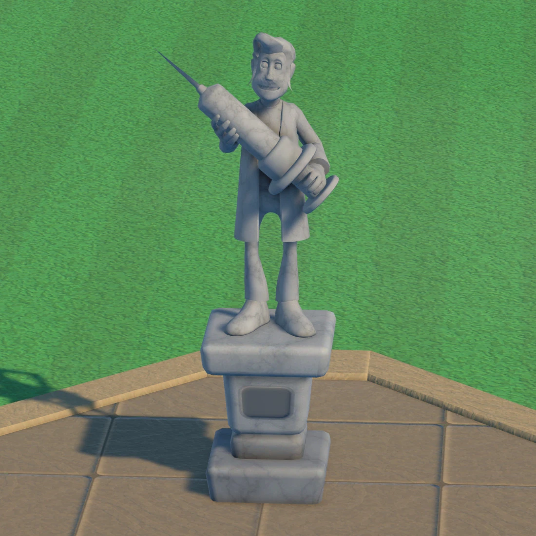 Injection Statue | Two Point Campus Wiki | Fandom