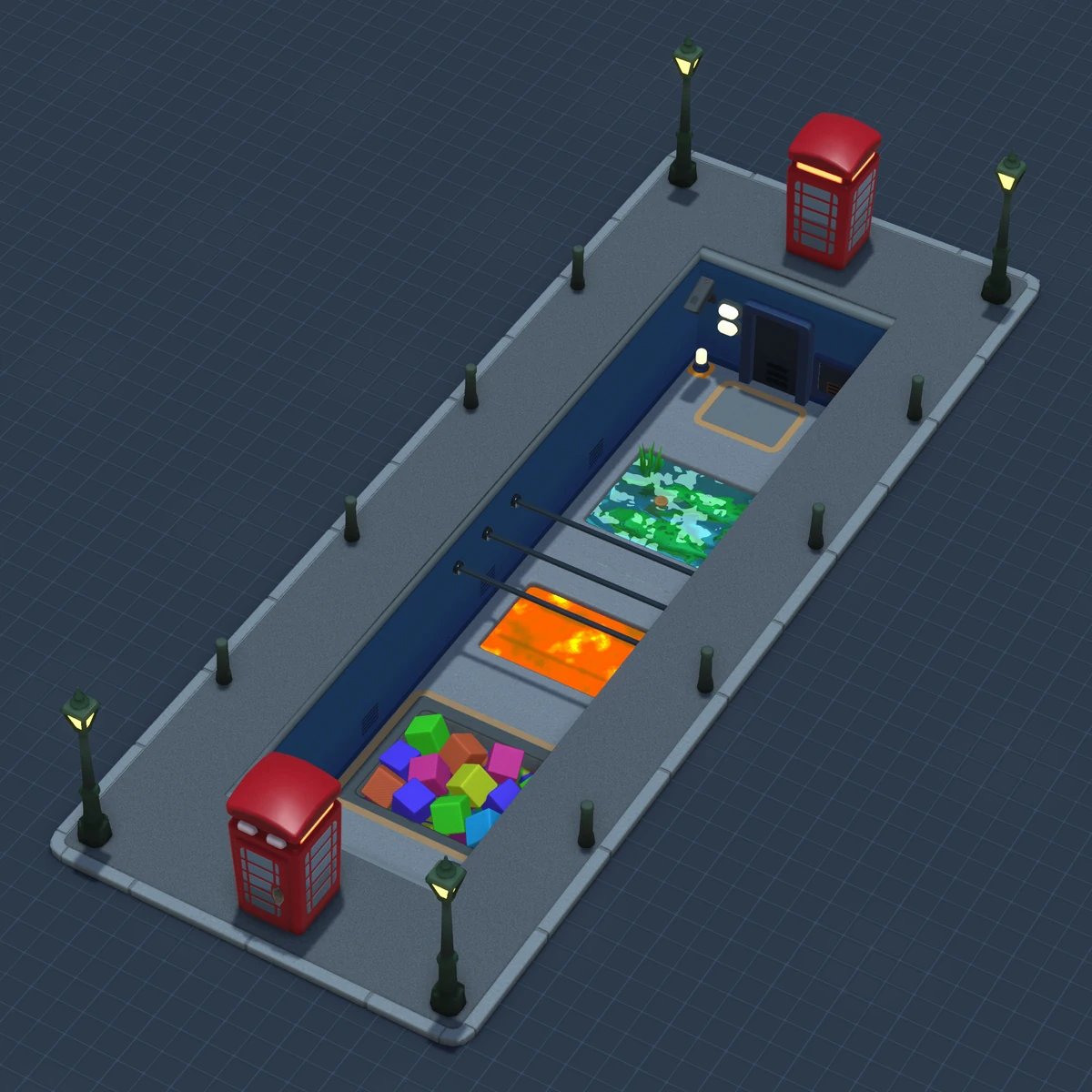 Pit Obstacle Course | Two Point Campus Wiki | Fandom
