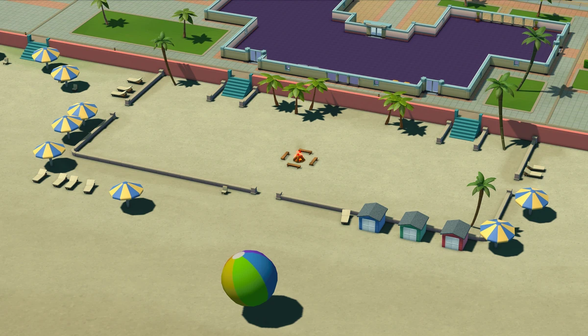 Breaking Point Beach | Two Point Campus Wiki | Fandom