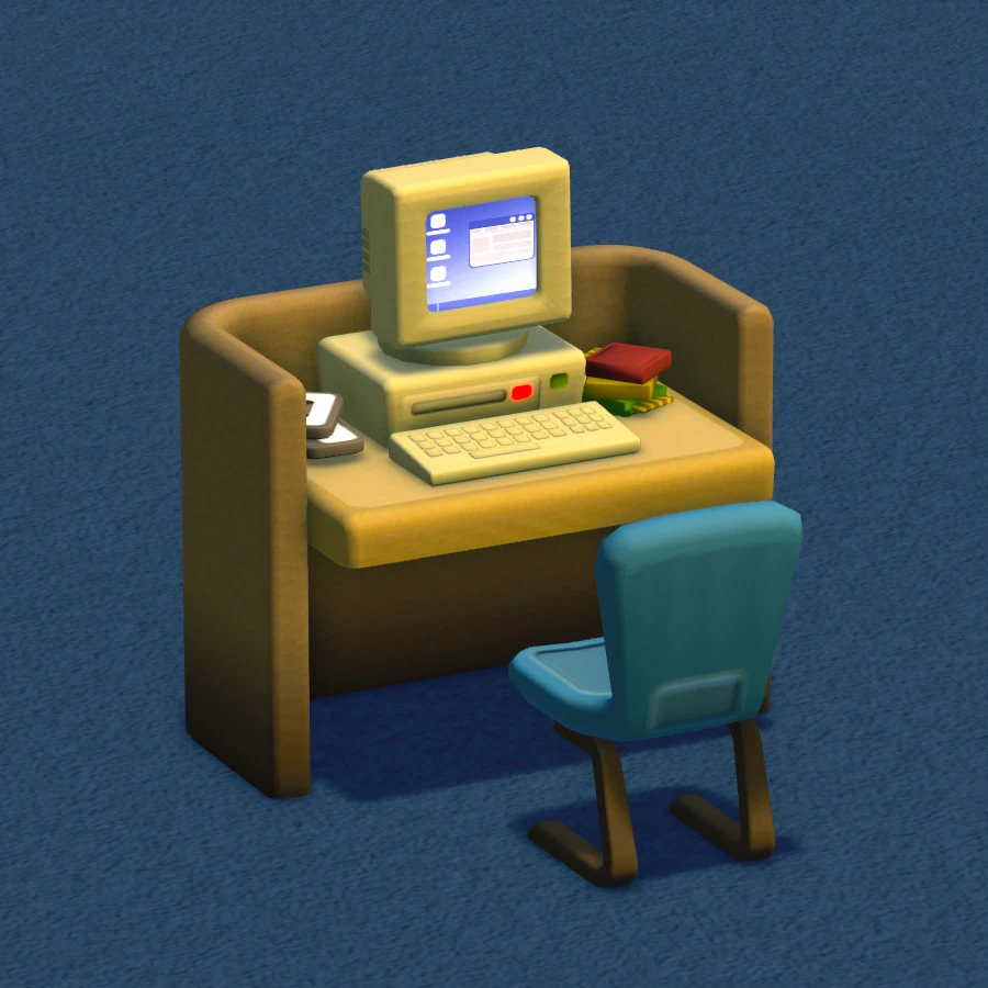 Computer Cubicle | Two Point Campus Wiki | Fandom