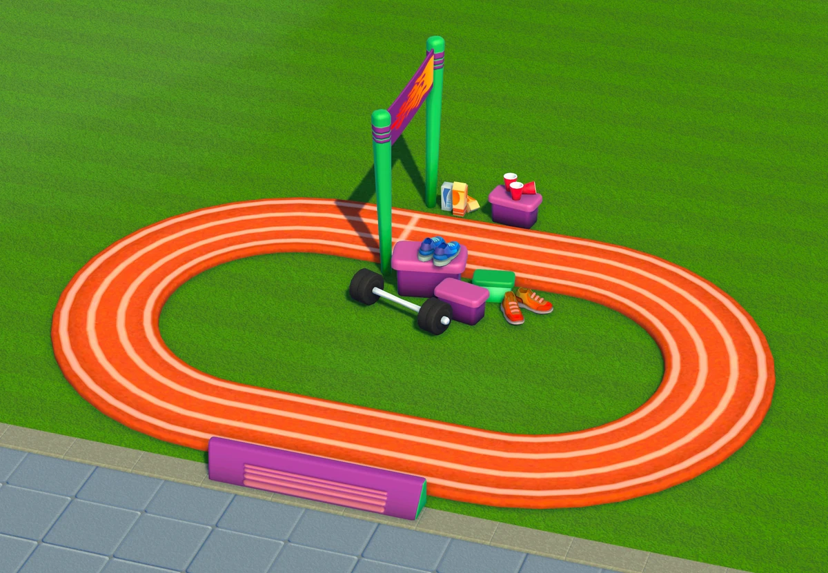 Speed Walking Track | Two Point Campus Wiki | Fandom