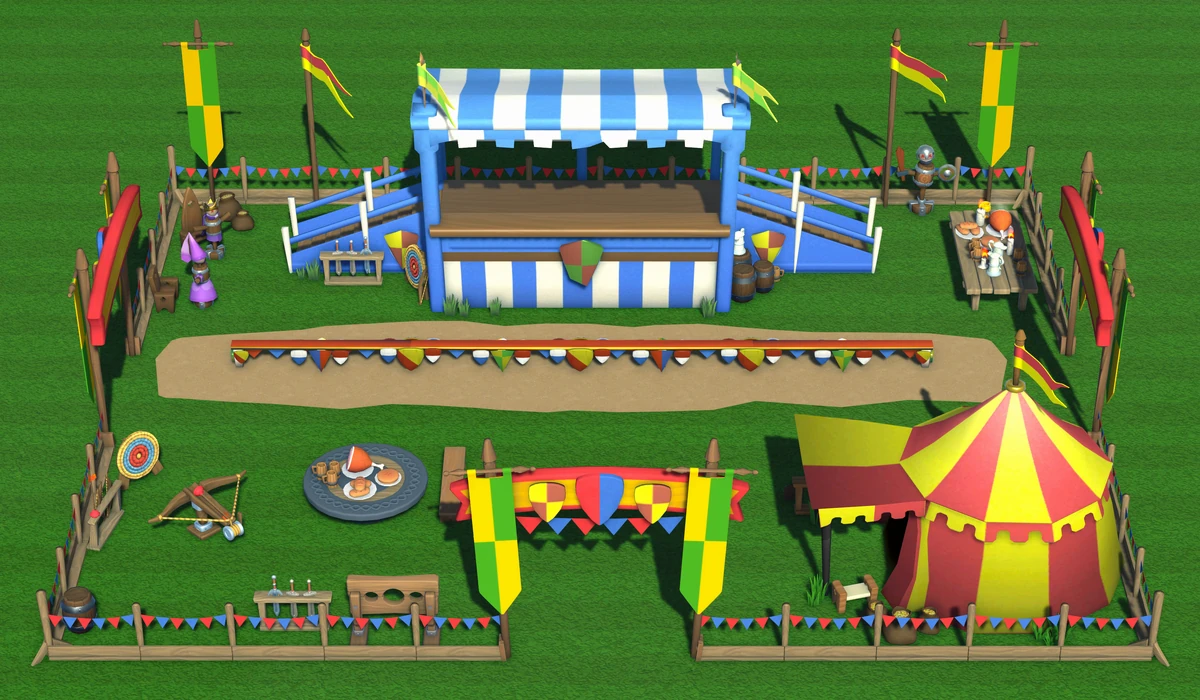 Jousting Field | Two Point Campus Wiki | Fandom