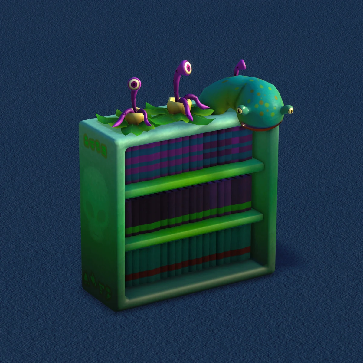 Cheese-Moongery Bookcase | Two Point Campus Wiki | Fandom