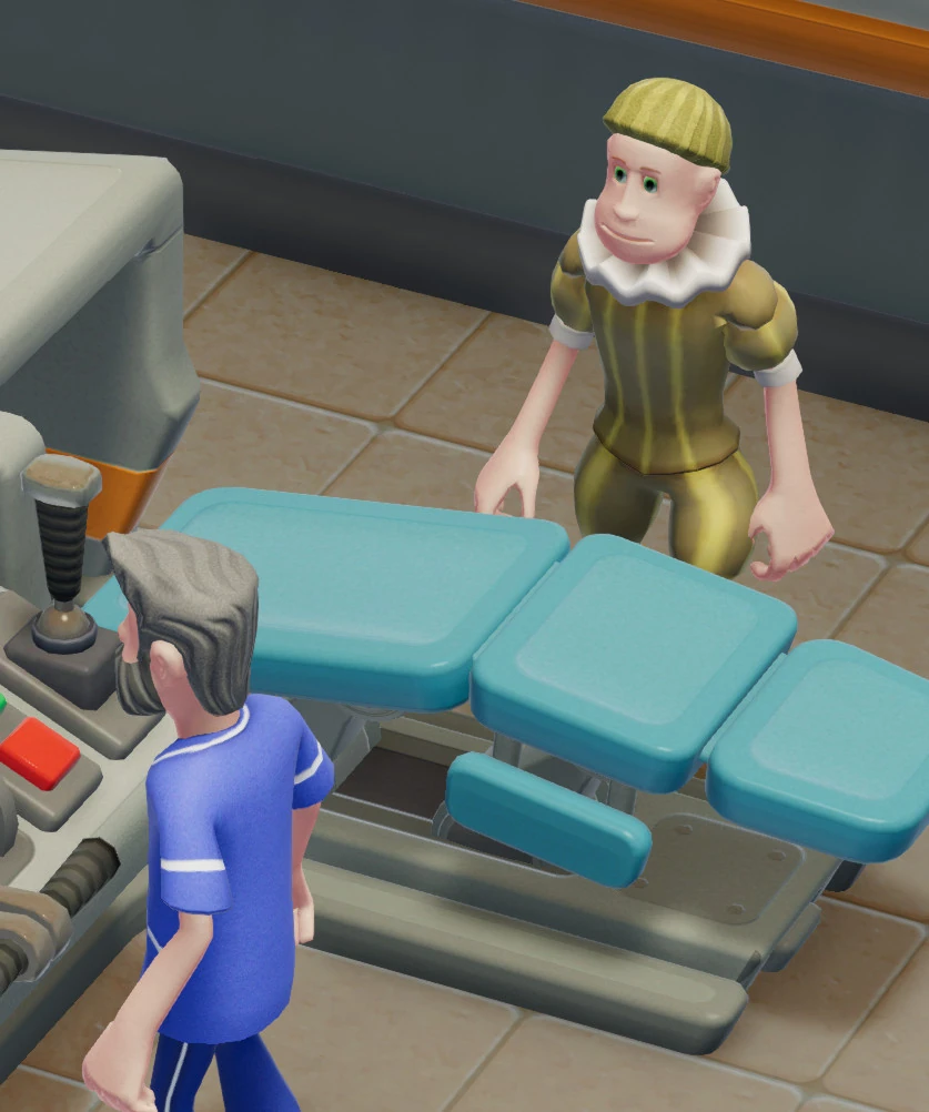 Bloat of Arms | Two Point Hospital Wiki | Fandom