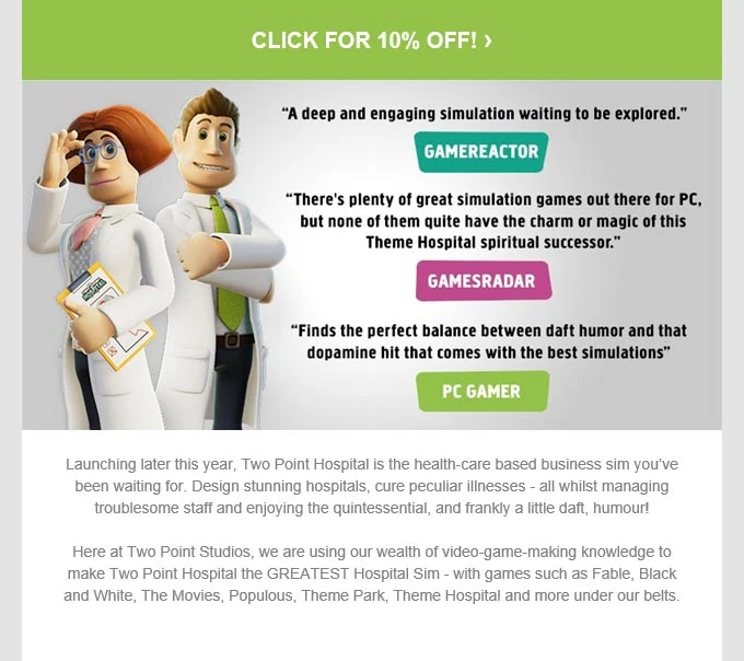Hospital Pass: Healthcheck Update 7 | Two Point Hospital Wiki | Fandom