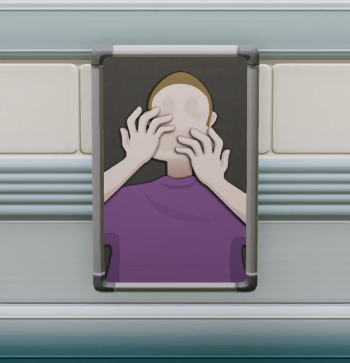 Blank Look Poster | Two Point Hospital Wiki | Fandom