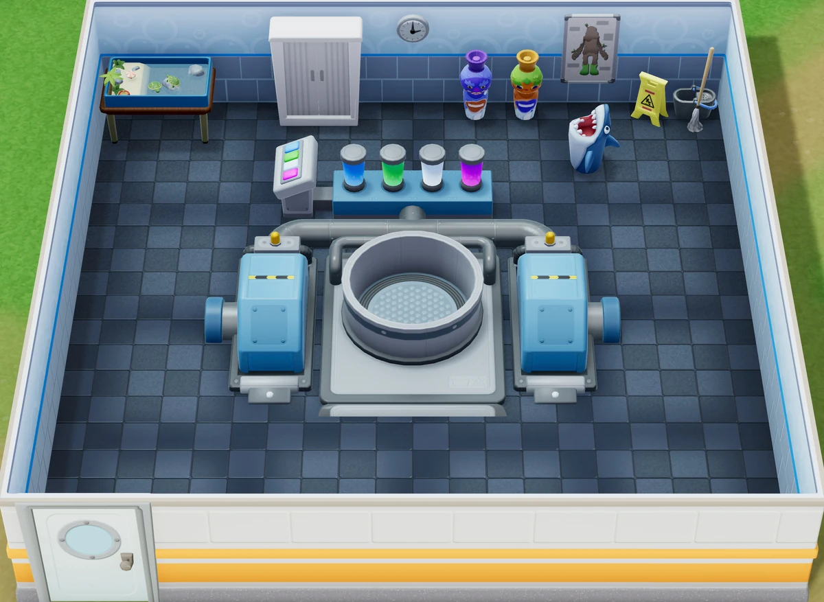 Wash Pit | Two Point Hospital Wiki | Fandom