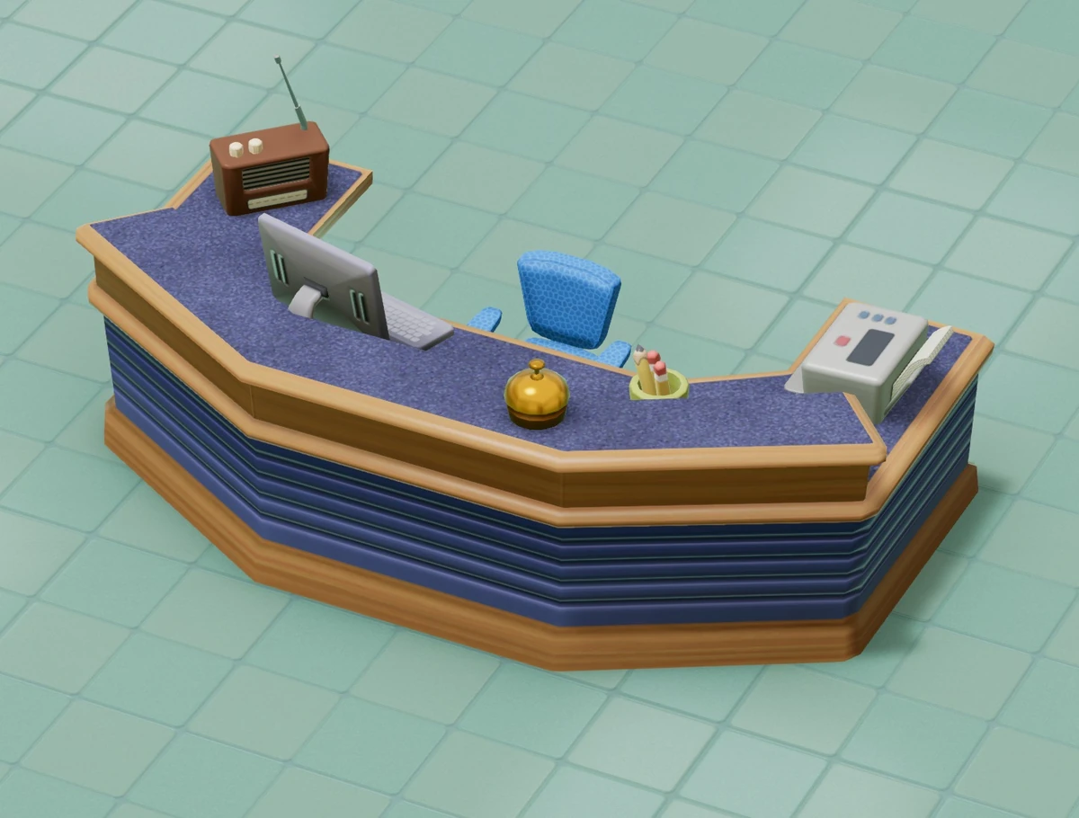 Reception (Item) | Two Point Hospital Wiki | Fandom