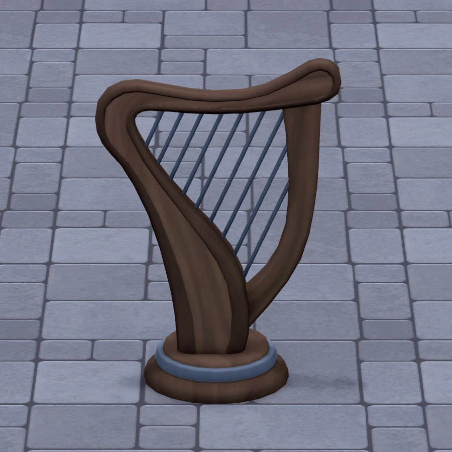 Olden Harp | Two Point Museum Wiki | Fandom