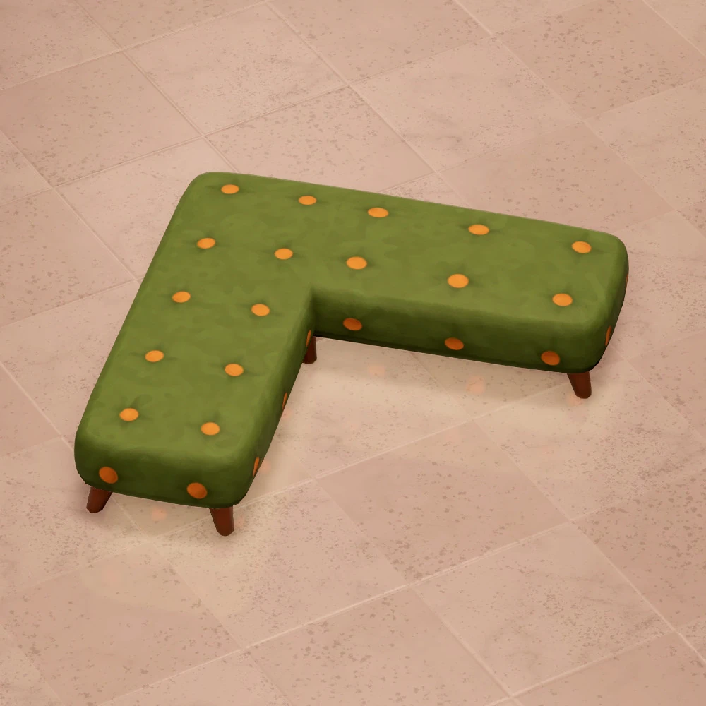 Studded Corner Bench | Two Point Museum Wiki | Fandom