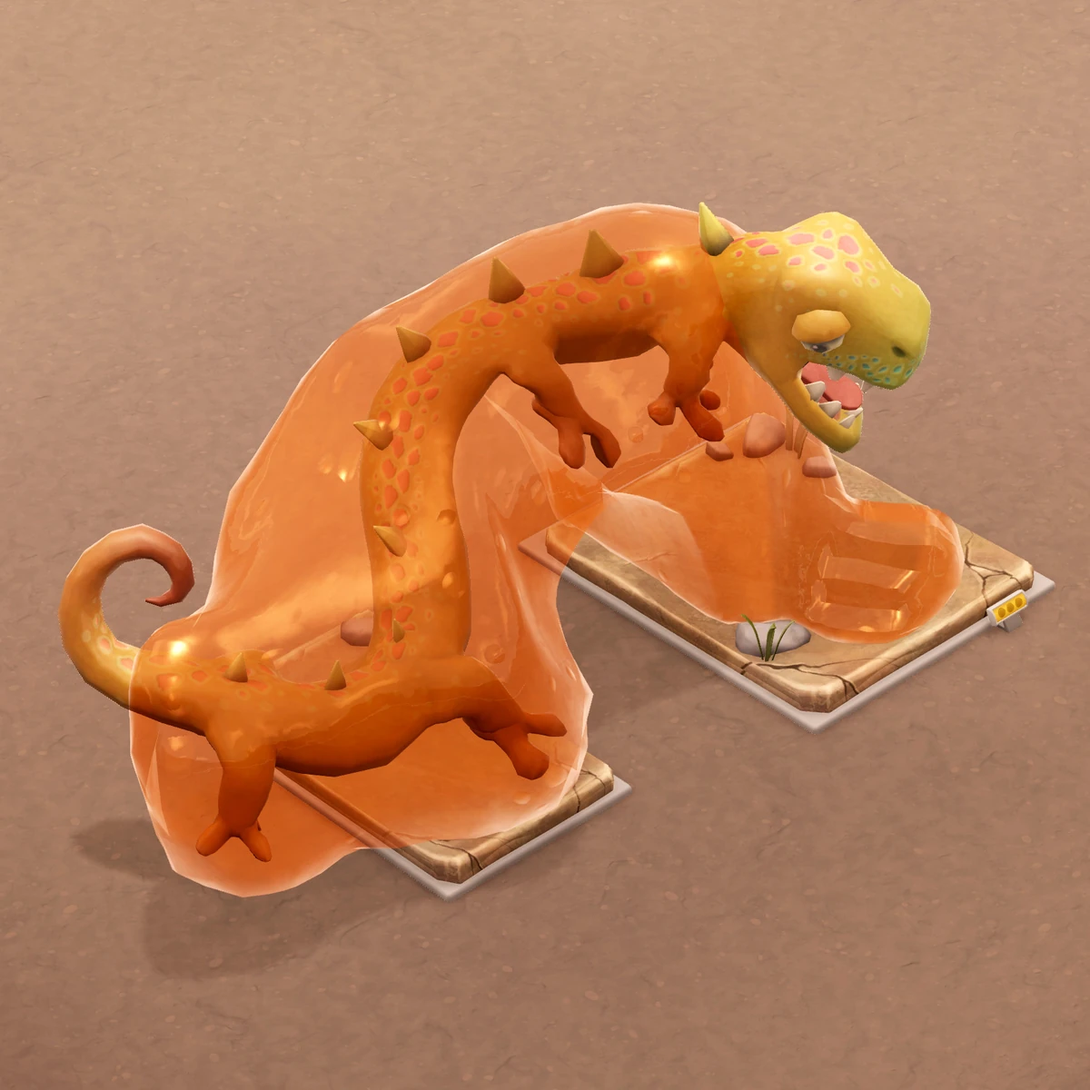 Ambered Tap-Rex | Two Point Museum Wiki | Fandom