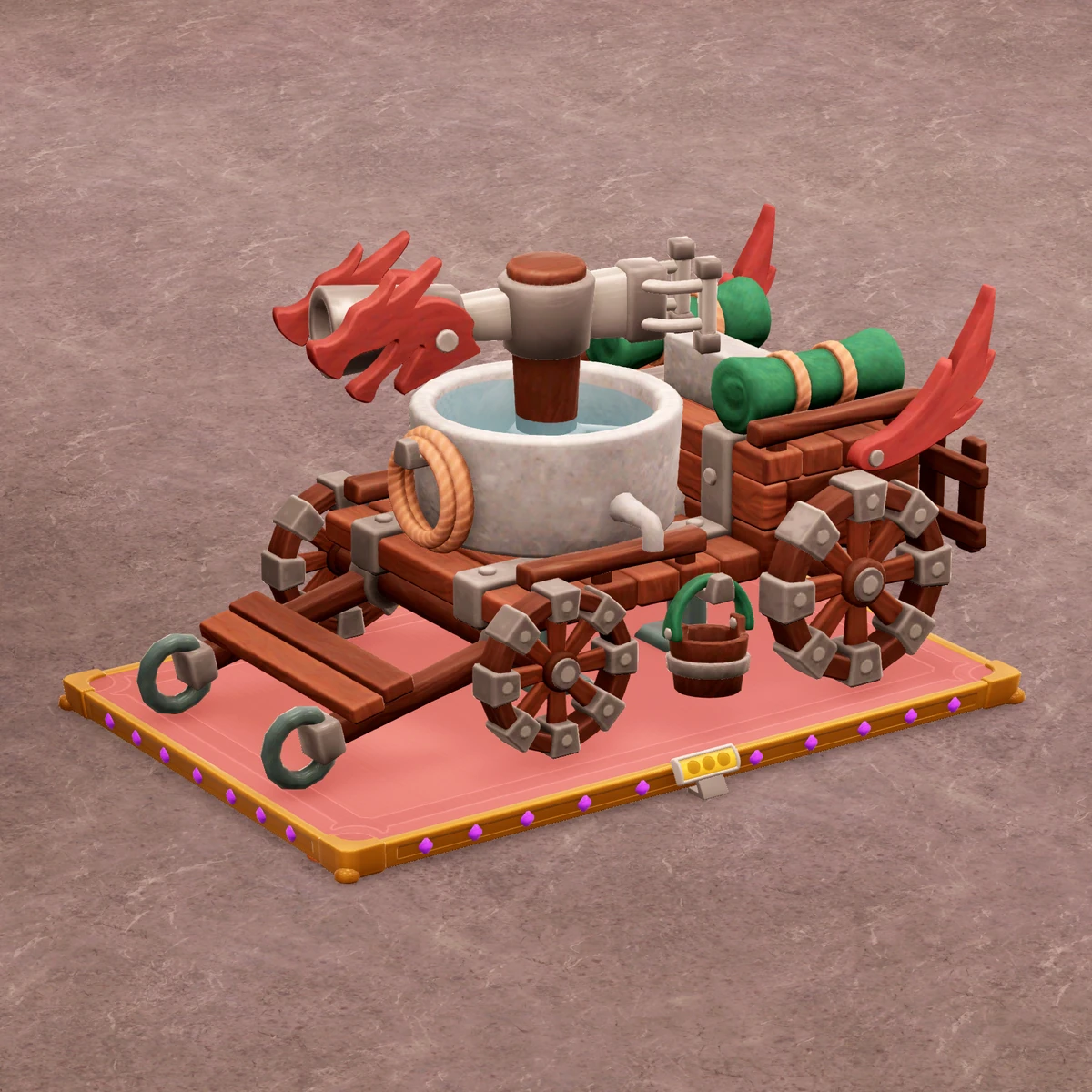 Fire-Easing Wagon | Two Point Museum Wiki | Fandom