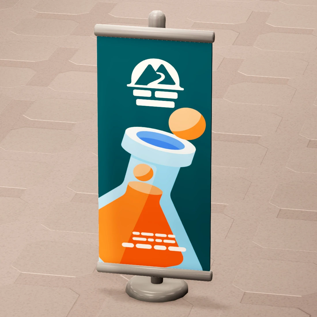 Science Banner | Two Point Museum Wiki | Fandom