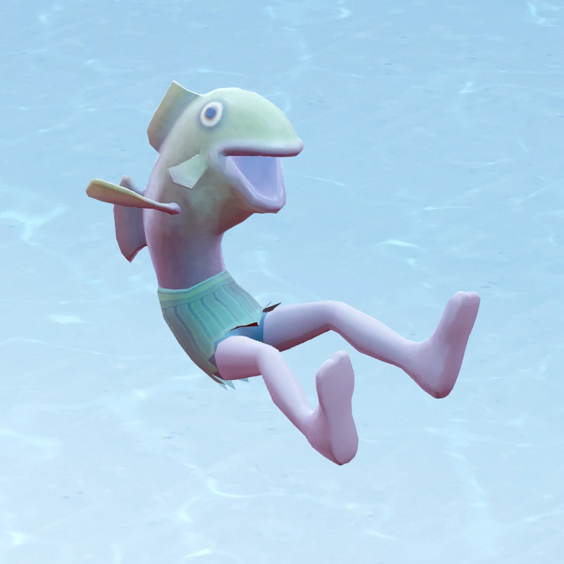 Fish Person | Two Point Museum Wiki | Fandom