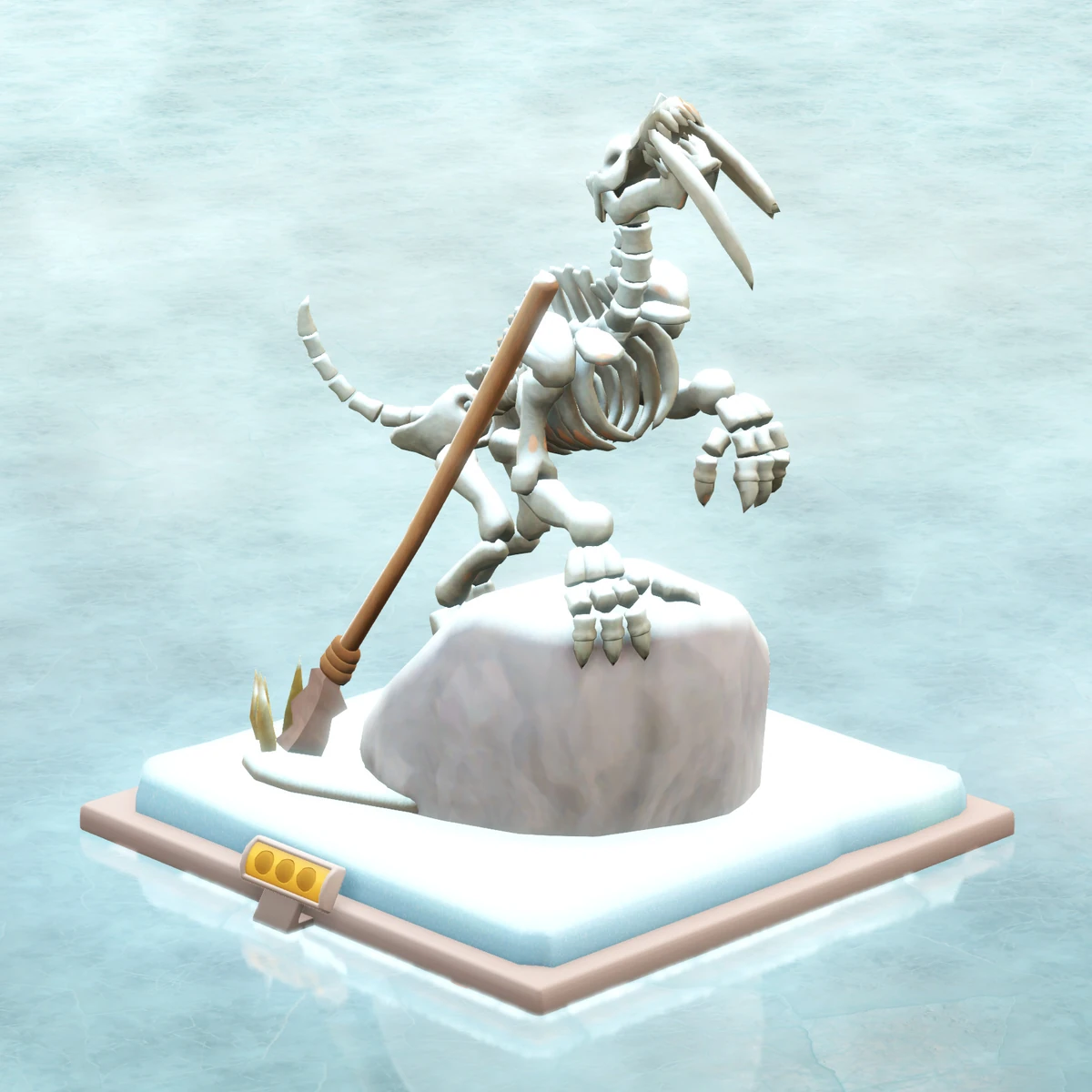 Snowy Howl Skeleton | Two Point Museum Wiki | Fandom