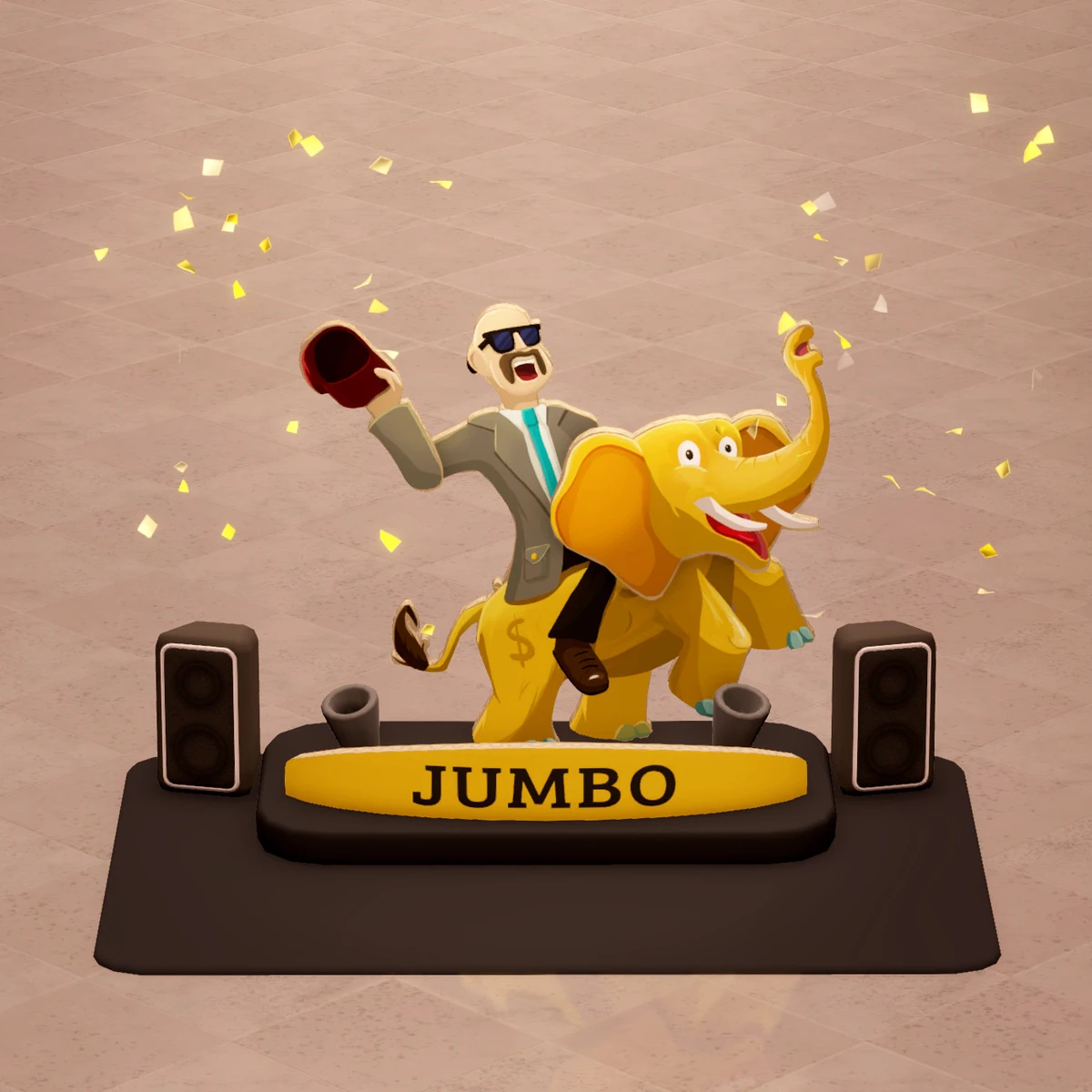 Jumbo McNally Cutout | Two Point Museum Wiki | Fandom