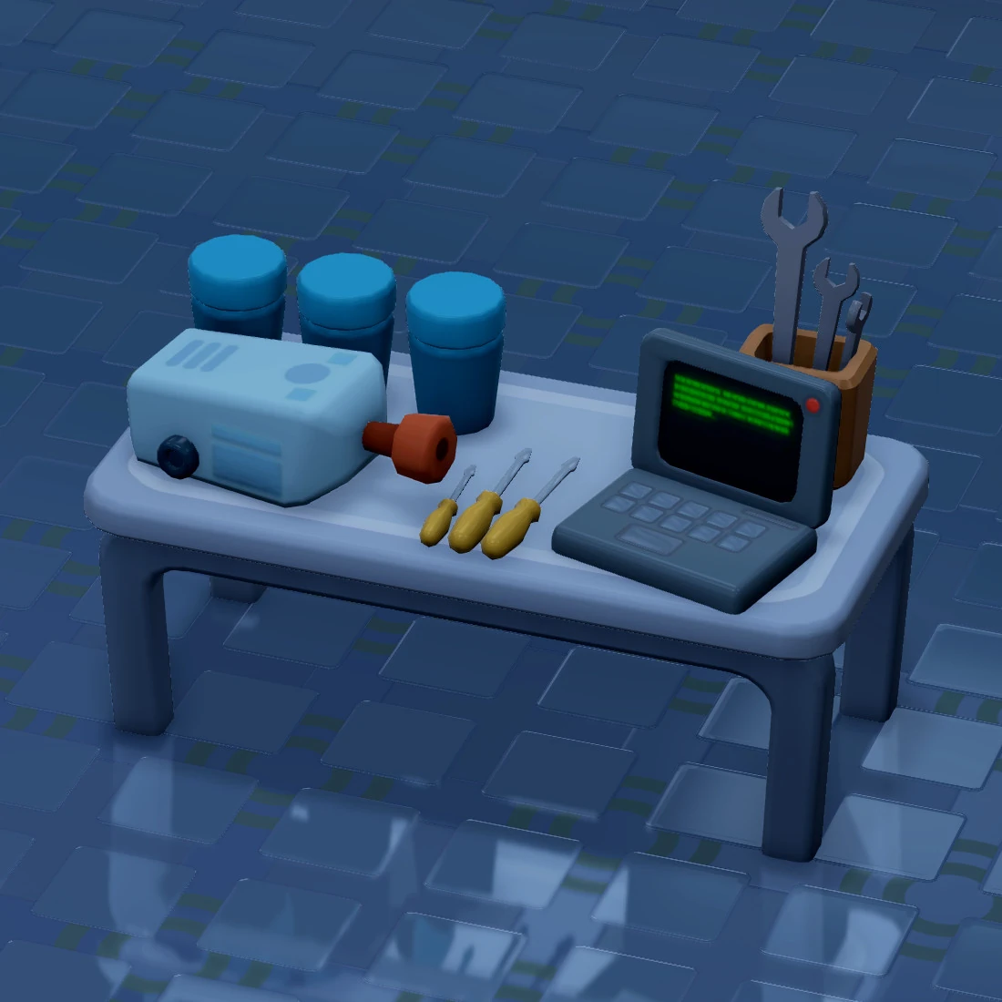 Workshop Tinker Table | Two Point Museum Wiki | Fandom