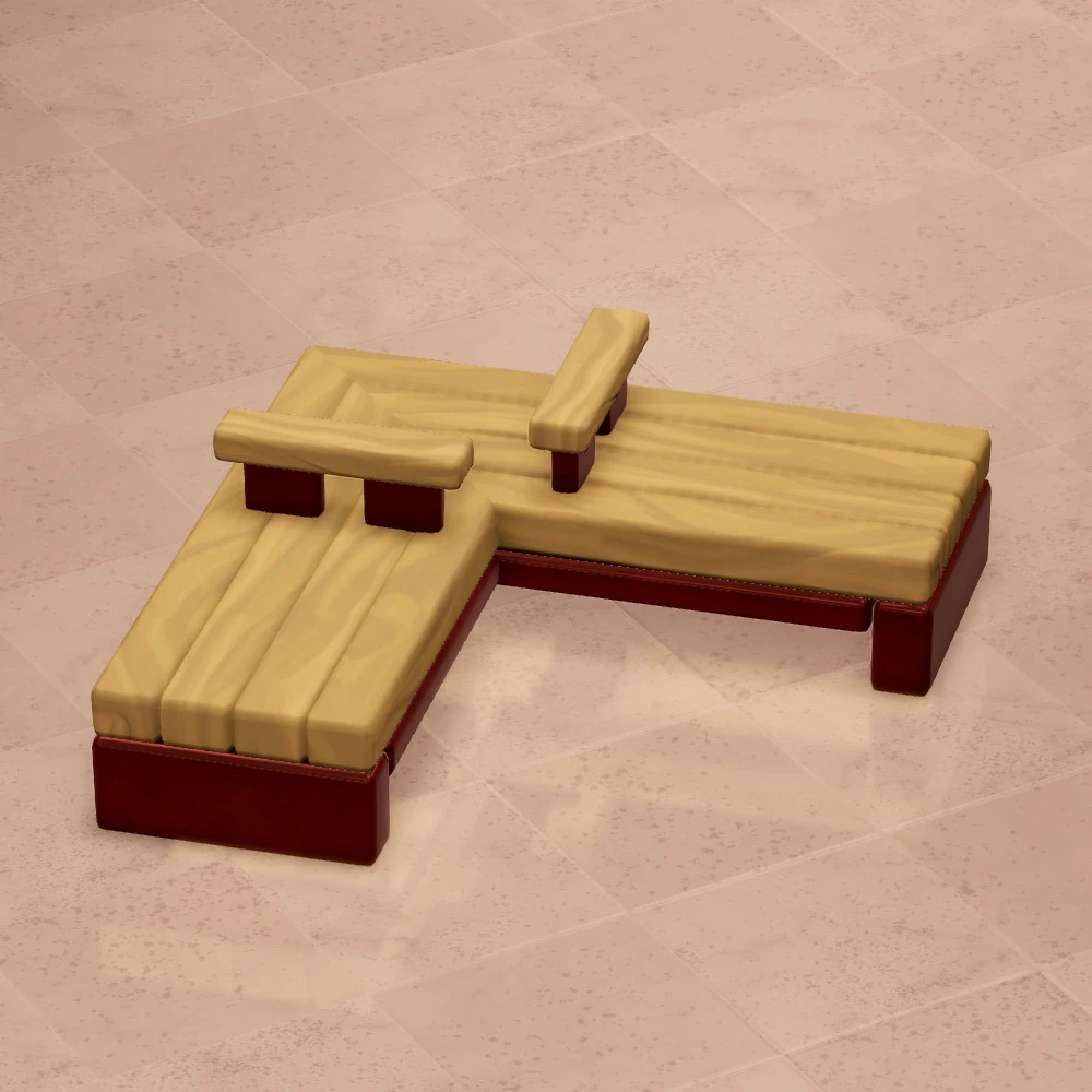 Wooden Corner Bench | Two Point Museum Wiki | Fandom