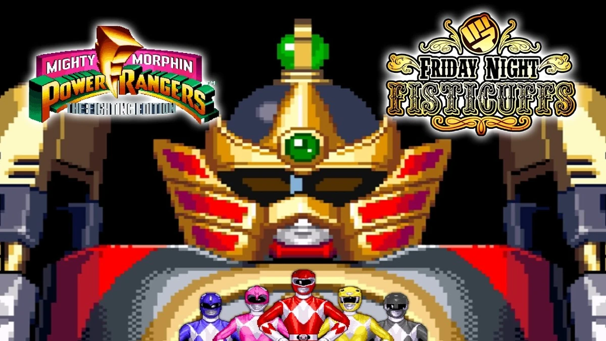 Mighty Morphin' Power Rangers: The Fighting Edition | Zaibatsupedia ...
