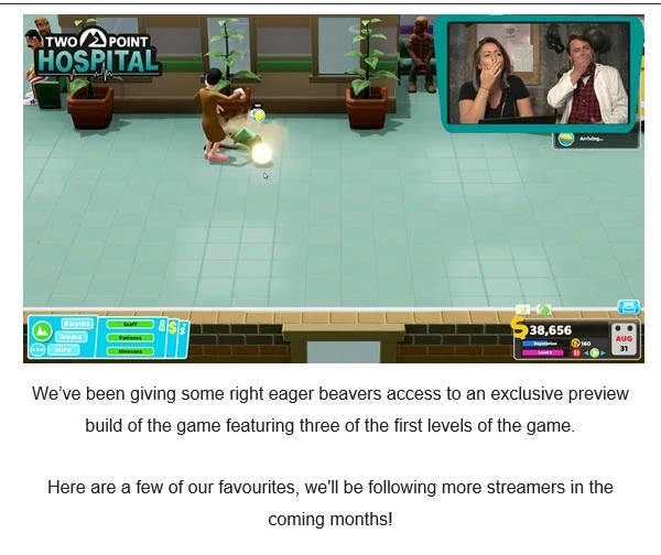 Hospital Pass: Healthcheck Update 6 - Two Point Hospital Wiki