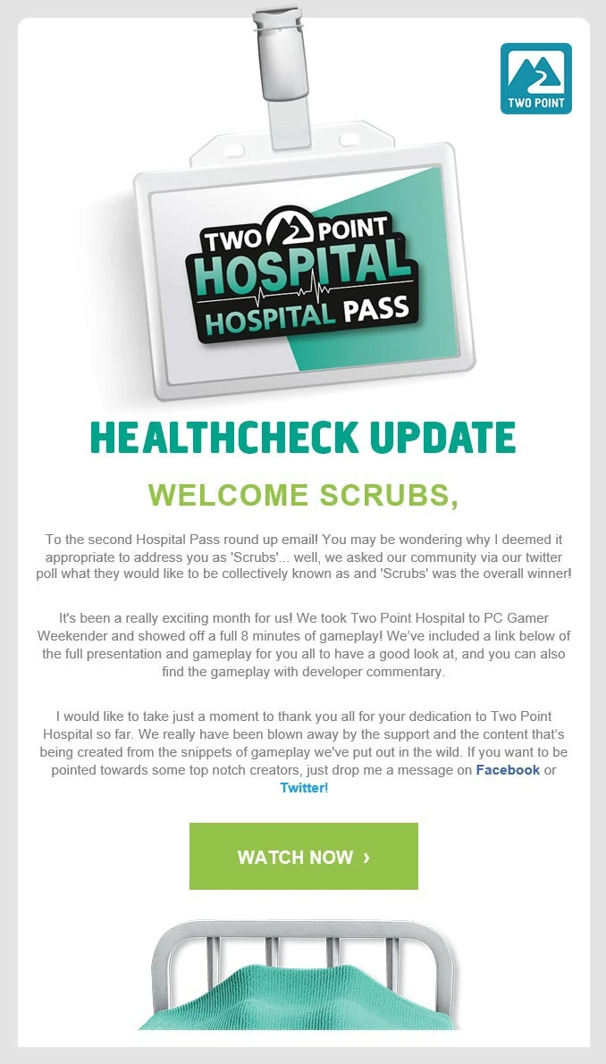 Hospital Pass: Healthcheck Update 2 - Two Point Hospital Wiki