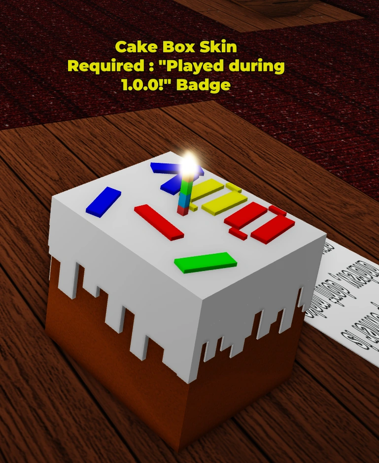 Cake Box Skin | Time Wasting Simulator Wiki | Fandom