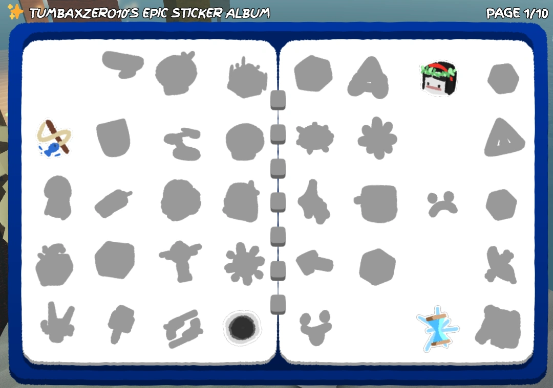 Sticker Album | Time Wasting Simulator Wiki | Fandom