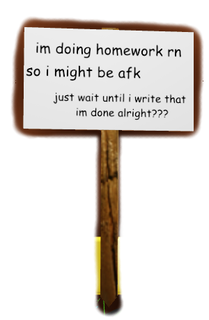 Do Your Homework Sign