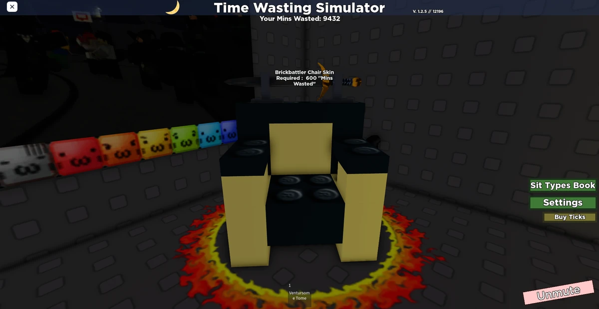 Brickbattler Chair Skin | Time Wasting Simulator Wiki | Fandom