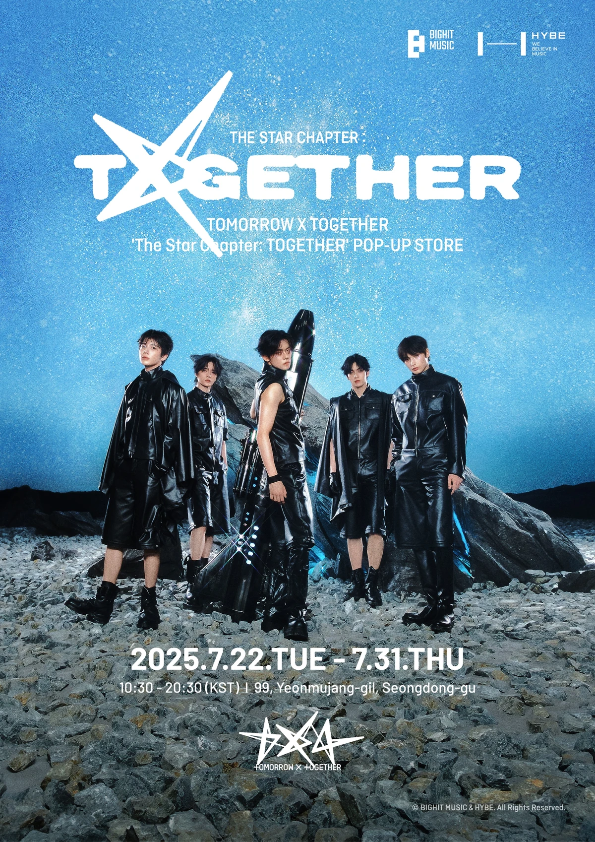 TOMORROW X TOGETHER 'The Star Chapter: TOGETHER' POP-UP | TXT Wiki | Fandom
