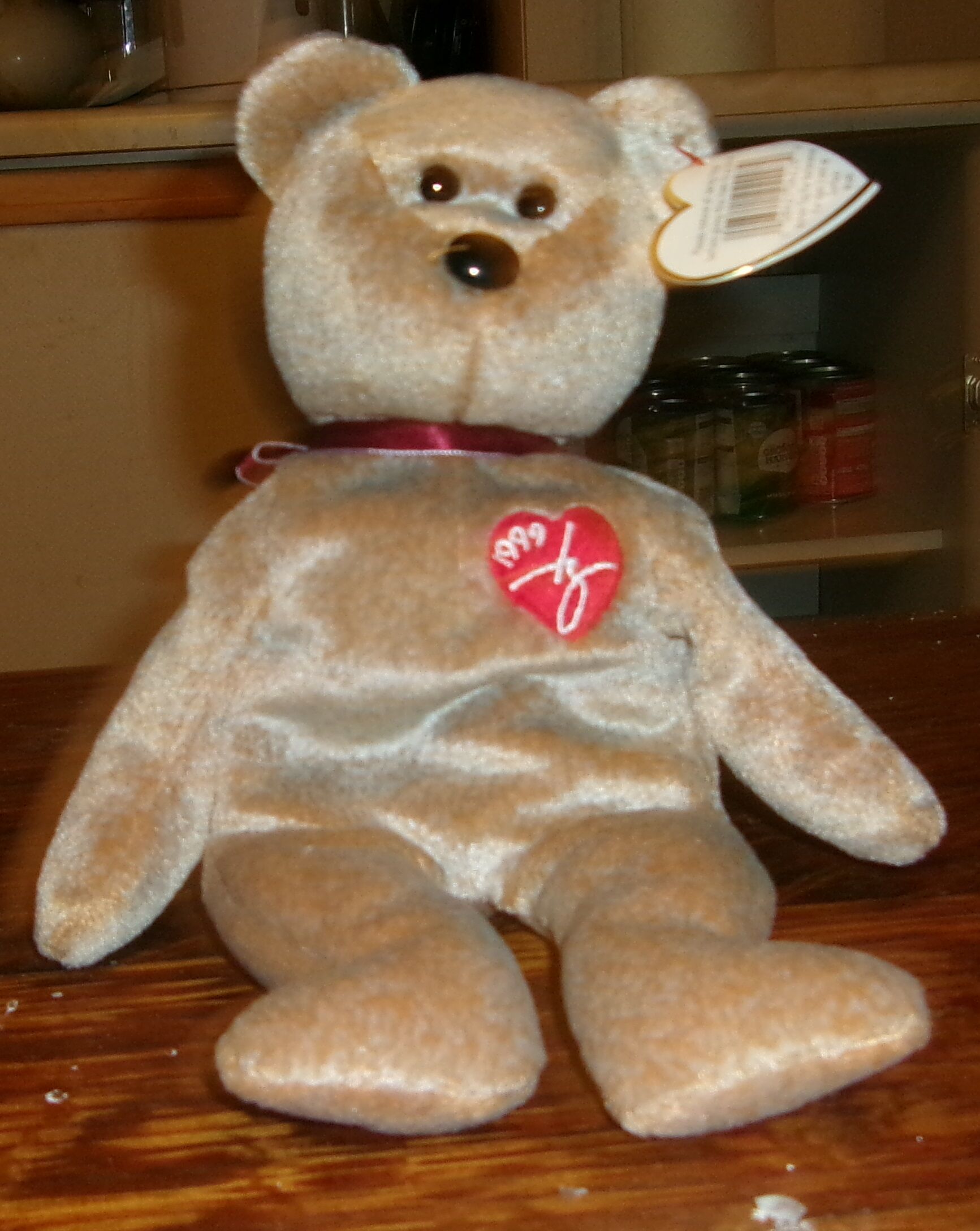 Beanie babies value 1999 signature bear store