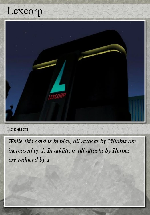 Lexcorp | TYA Superheroes CCG Wiki | Fandom