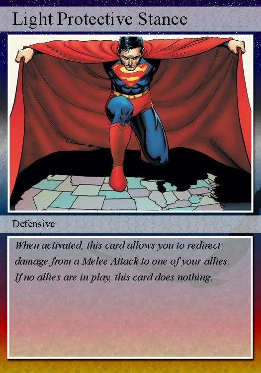 Light Protective Stance | TYA Superheroes CCG Wiki | Fandom