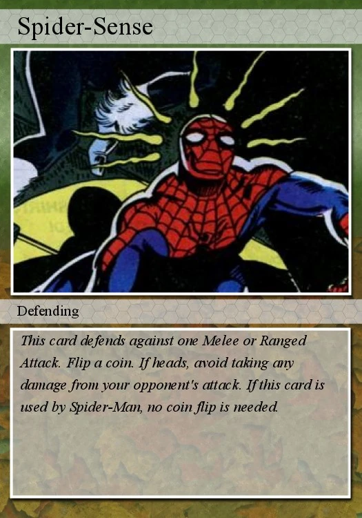 Spider-Sense | TYA Superheroes CCG Wiki | Fandom