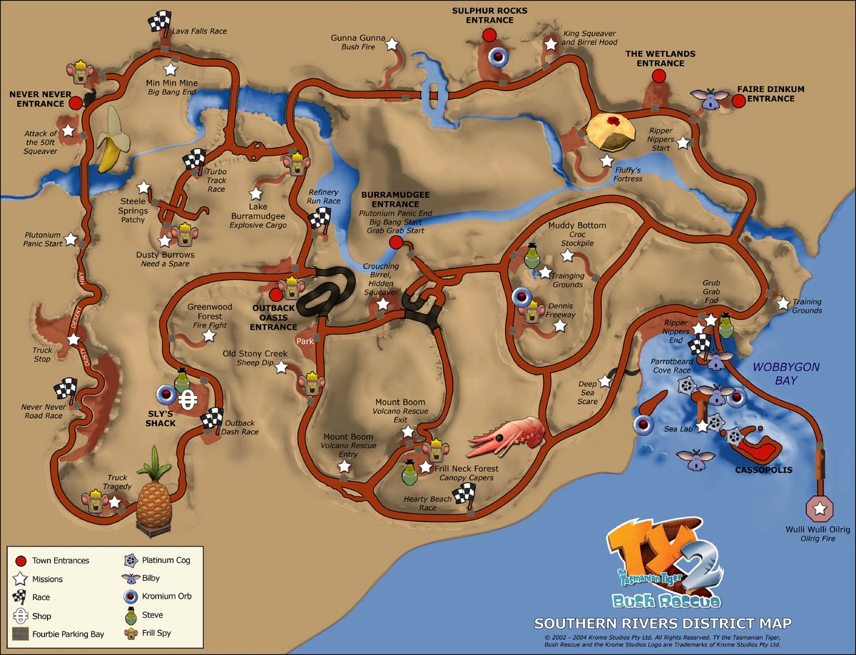 Southern Rivers | Ty Wiki | Fandom