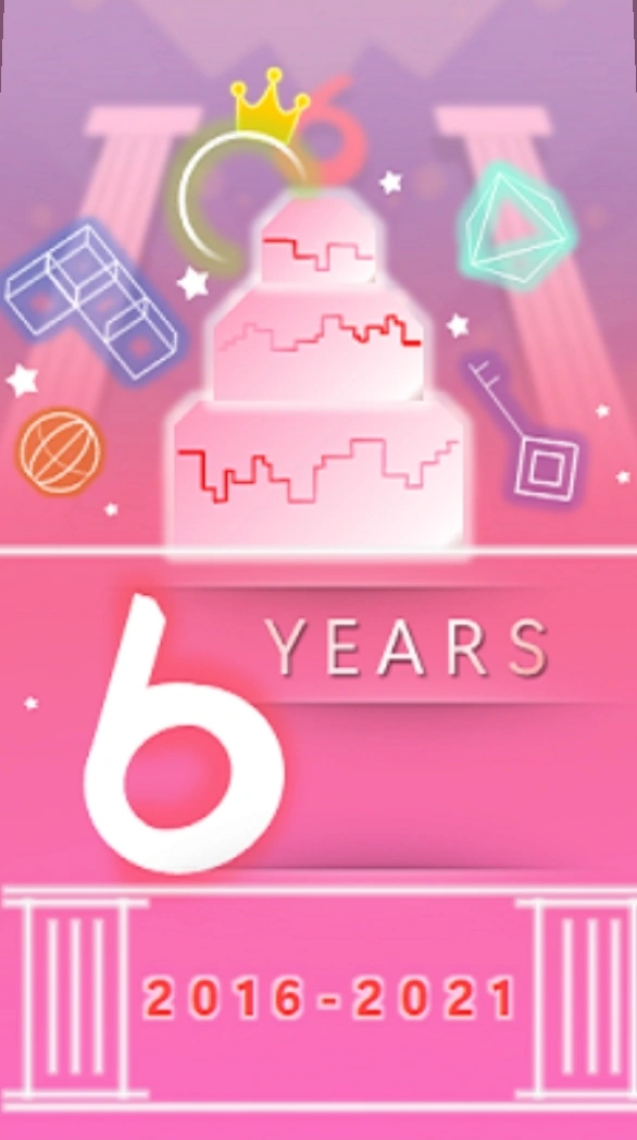 Fanmade Level 18: 6 Years of Memories | TyGrant09's Rolling Sky Fanon ...