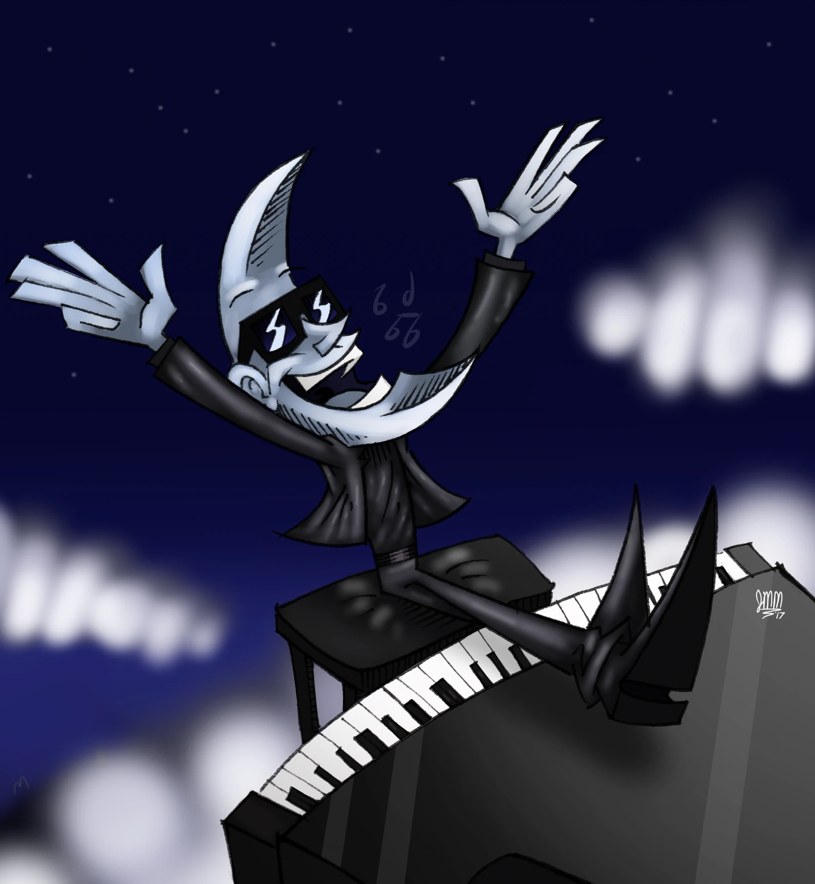 how to draw mac tonight