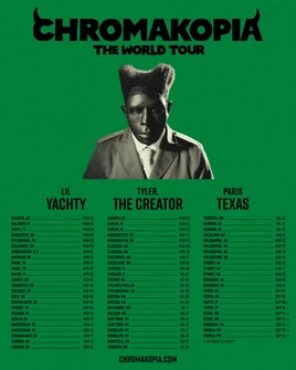 CHROMAKOPIA: THE WORLD TOUR | Tyler, the Creator Wiki | Fandom