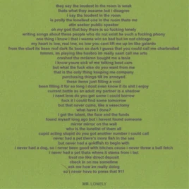 911 / Mr. Lonely | Tyler, the Creator Wiki | Fandom