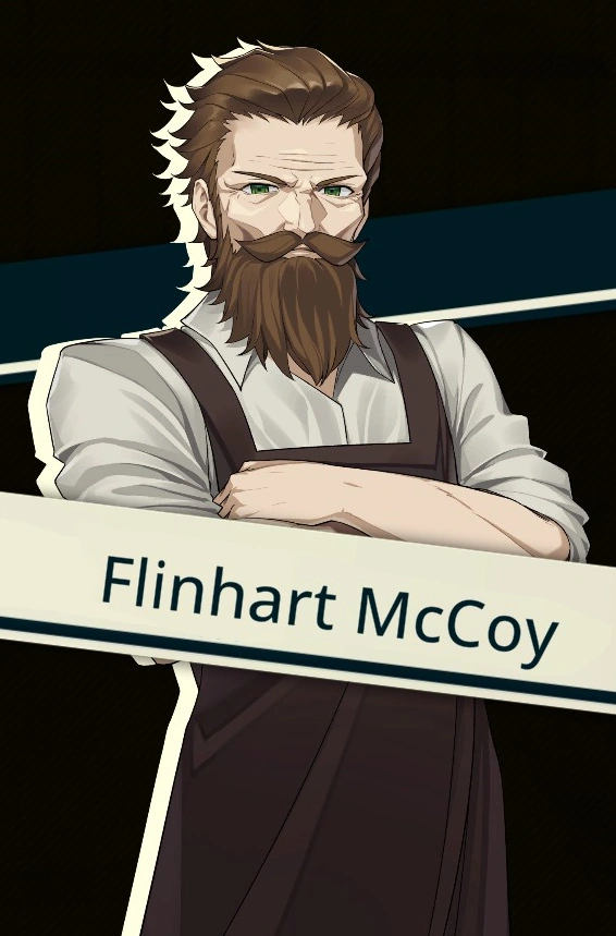 Флинхарт МакКой | Tyrion Cuthbert: Attorney of the Arcane Вики | Fandom