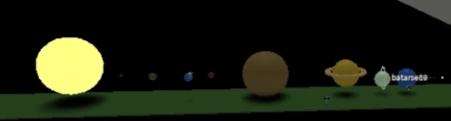 Roblox Solar system Made By Me | Ty's Imagination Wiki | Fandom