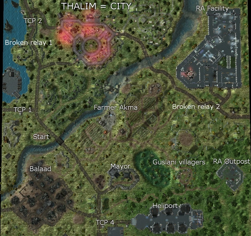 Game Map | Undead Assault Reborn Wikia | Fandom