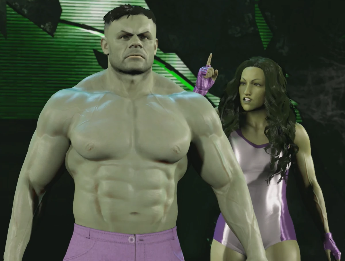 The Hulk and She-Hulk | Ultimate Destiny Wrestling Wiki | Fandom