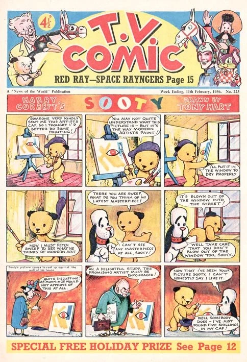 Tony Hart (1925-2009) | UK Comics Wiki | Fandom