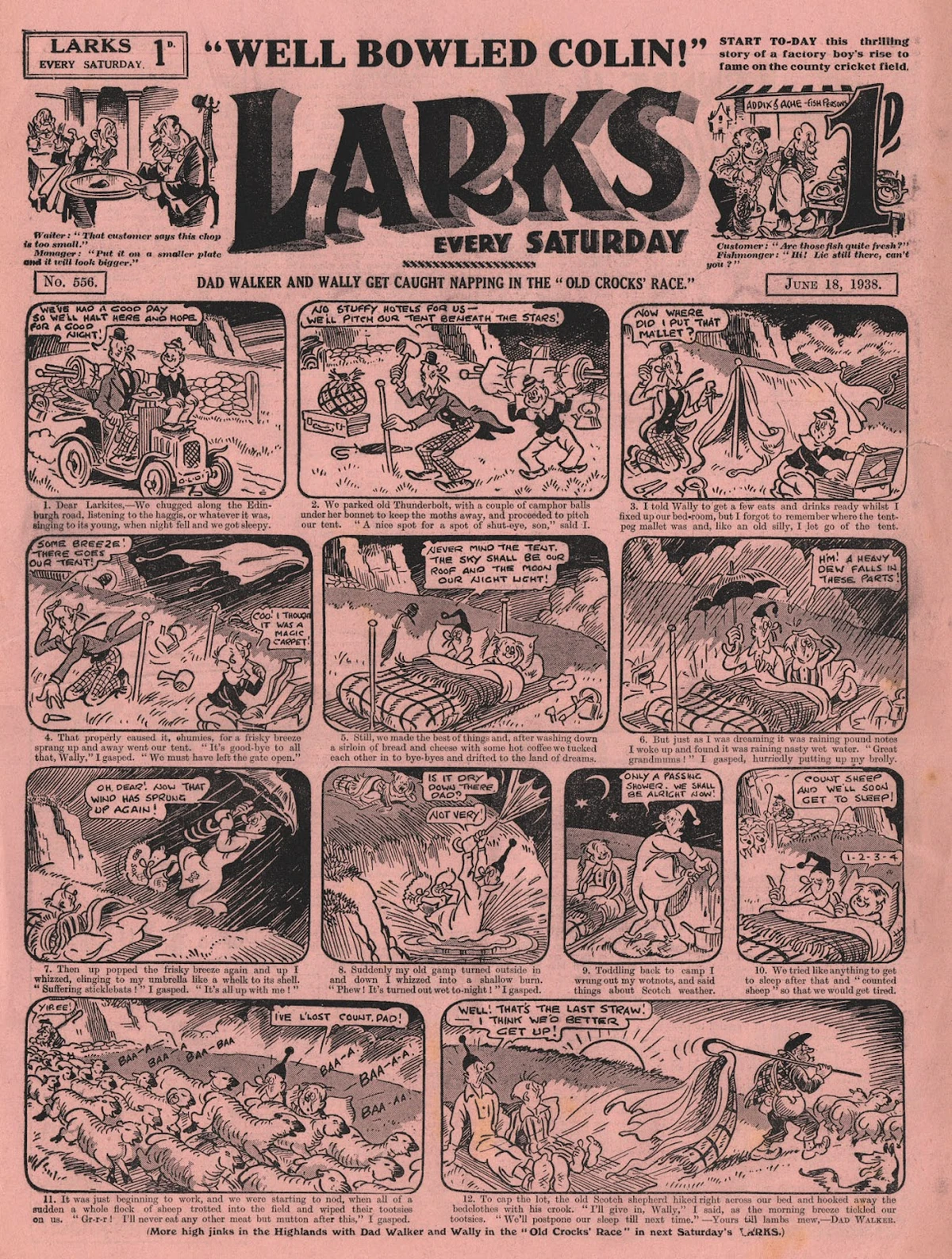 Larks | UK Comics Wiki | Fandom