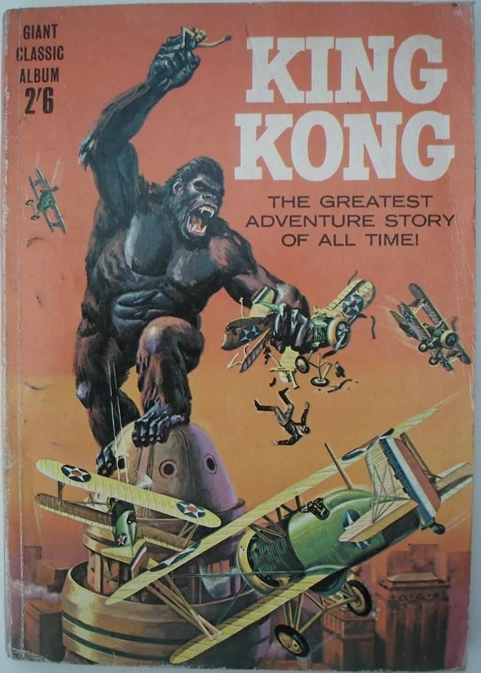 King Kong Comic Book 1970s