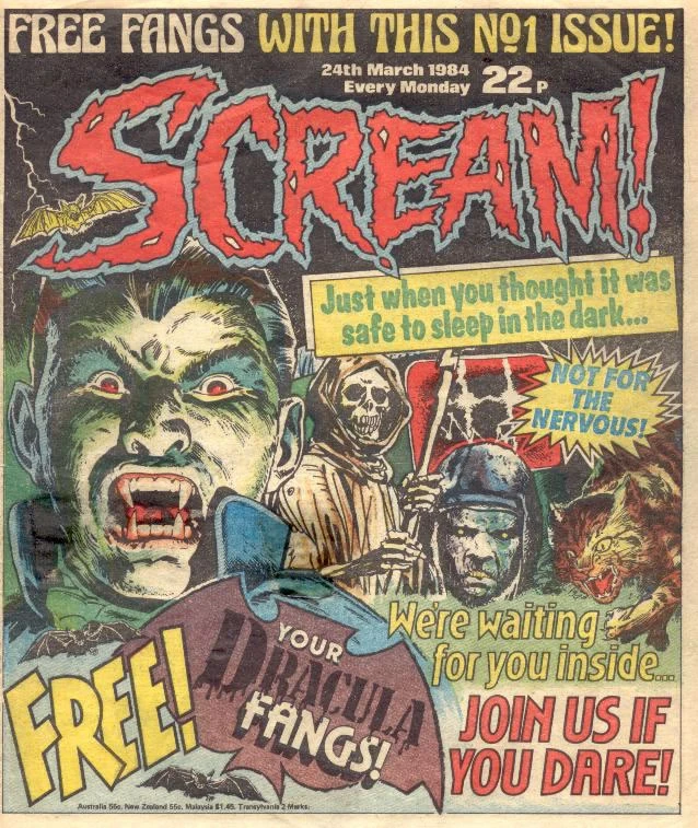 Scream! | UK Comics Wiki | Fandom